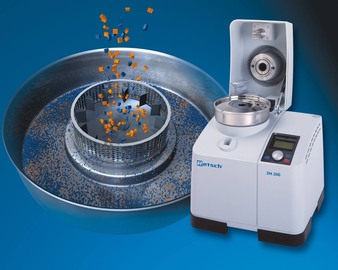 Máy nghiền ly tâm ZM 200 - Retsch - ITS Việt Nam