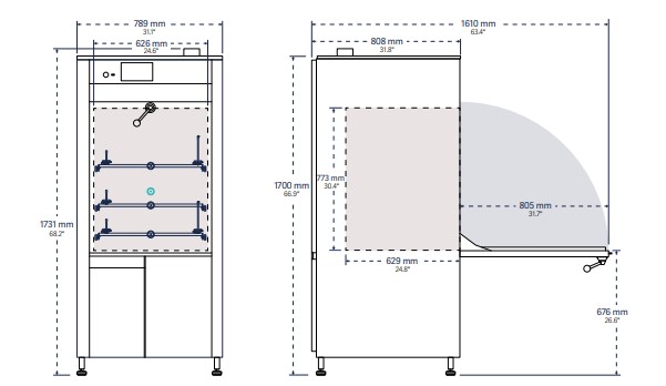 Máy rửa dụng cụ Ultima 1400 LX - Lancer - ITS Việt Nam